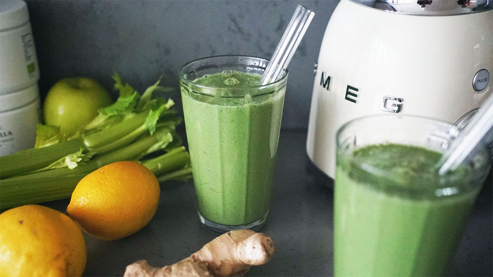 Grön NÄRINGSBOMB för GLOW - Slice Weekly